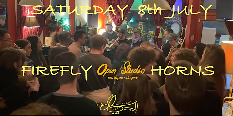 Firefly Horns RETURN LIVE AT OPEN STUDIO - 3ZZZ